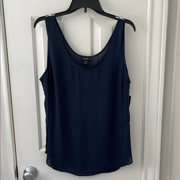 Alfani | Tops | Nwt Alfani Blue Sleeveless Tank Top | Poshmark